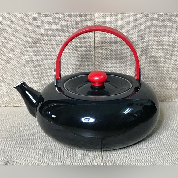 Vintage | Dining | Studio Nova Habitat Black Tea Kettle Teapot ...